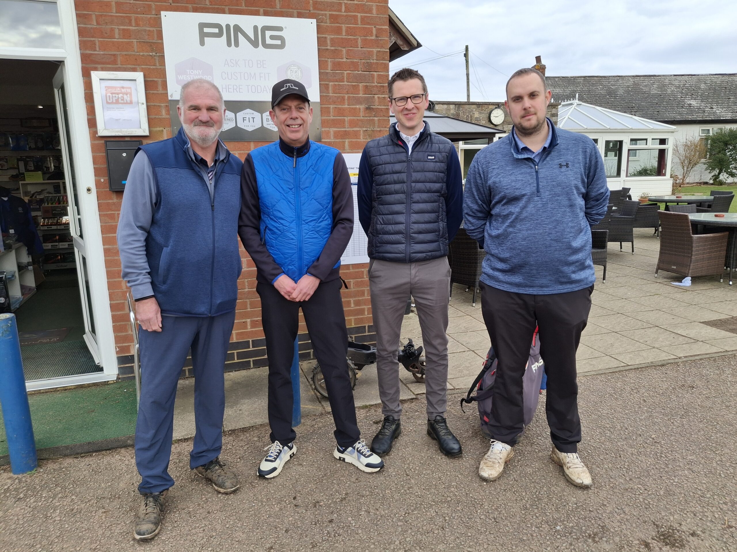 Paul & Joe Through to the Next Round – Melton Mowbray Golf Club